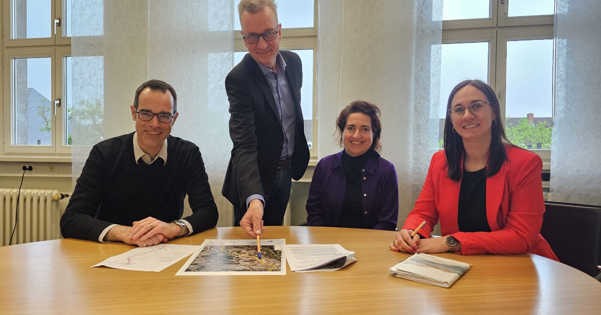 Gemeinsamer Austausch zum Projekt „Rhein-Main-Link“ | Stadt Rüsselsheim